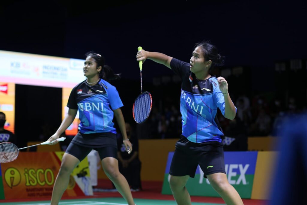KB Financial Group Indonesia Masters 2022: Jesita/Febi Melangkah ke Semifinal - PBSI