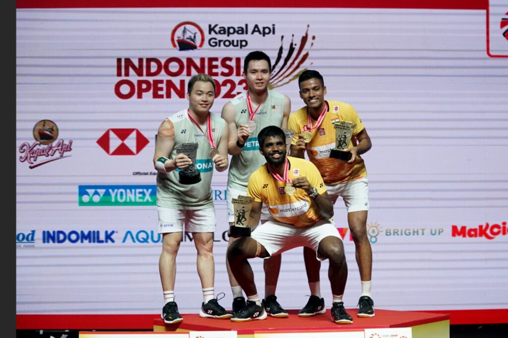 Kapal Api Group Indonesia Open 2023: Wakil India Berjaya di Istora ...