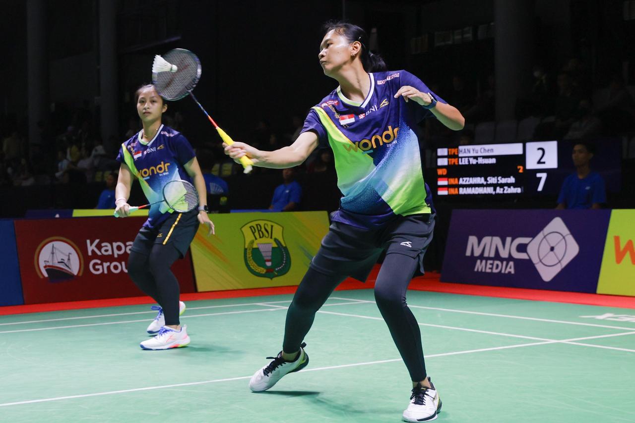 wondr by BNI Indonesia Masters 2025:Sarah/Ara melaju Ke babak 16 besar ...