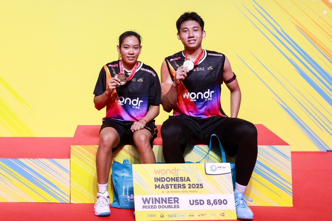 wondr by BNI Indonesia Masters 2025: Faza/Aisyah Juara - PBSI