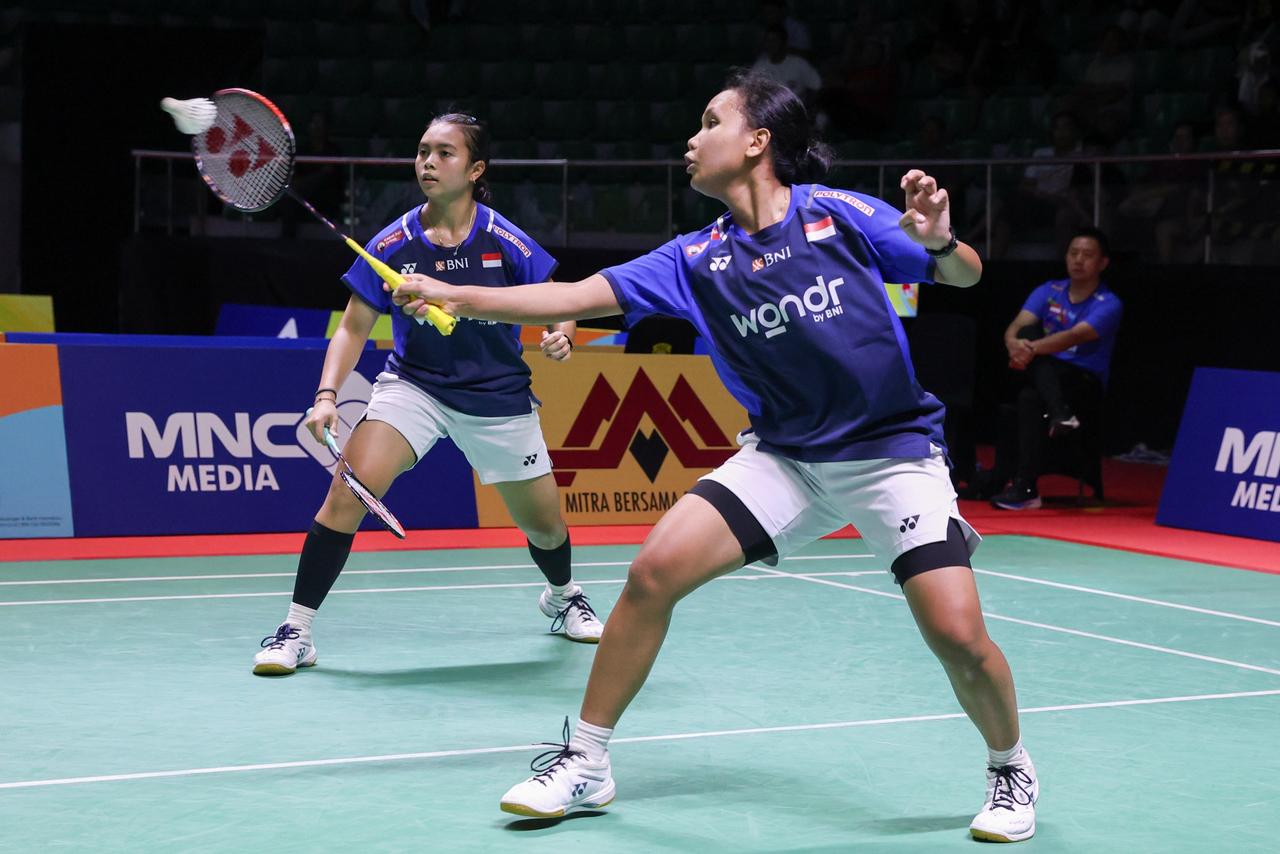 WONDR by BNI Indonesia Masters 2025: Isyana/Rinjani Terhenti di Babak 8 Besar - PBSI