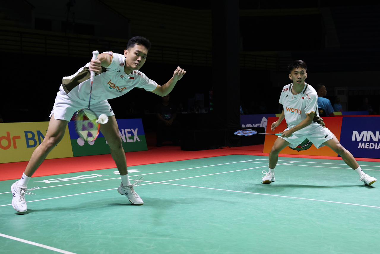 wondr by BNI Indonesia IC 2025: Putra/Daniel dapat perlawanan sengit - PBSI
