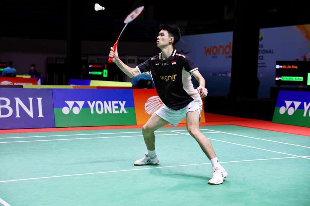 wondr by BNI Indonesia IC 2025: Richie Lewati tantangan pertama - PBSI