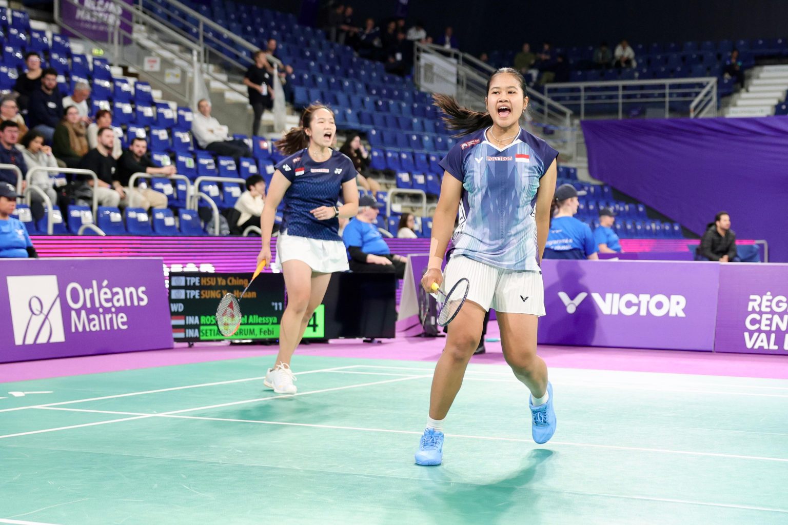 Orleans Masters 2026: Tampil Panas, Rachel/Febi Melesat ke Empat Besar ...